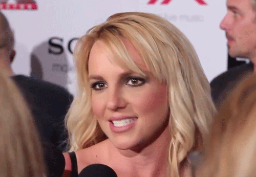 Applaus Artiesten Britney Spears Glimlachen Klappen Xfactor Animaatjesnl